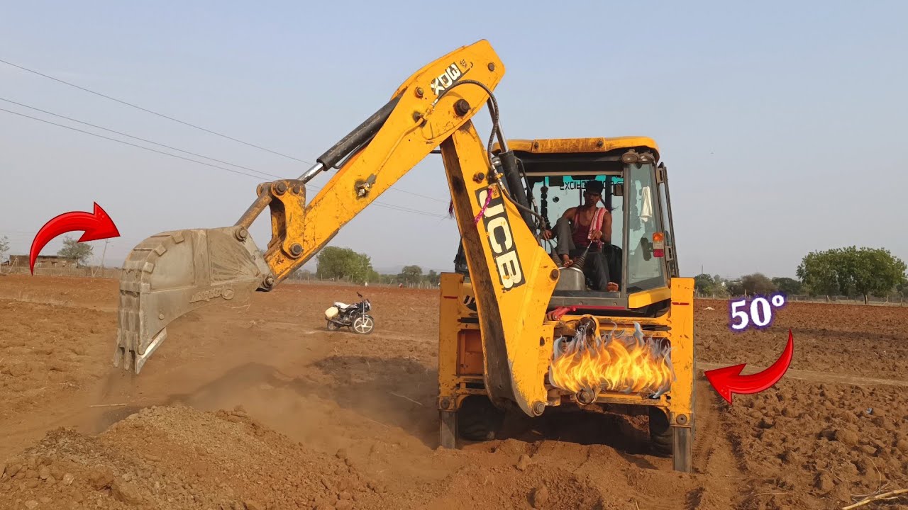 My New JCB 3DX ECO First Time working on field First working experience ...