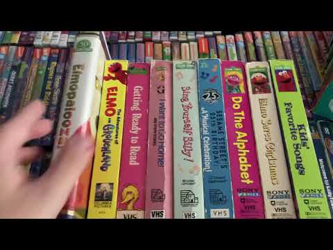 Sesame Street Vhs Lot