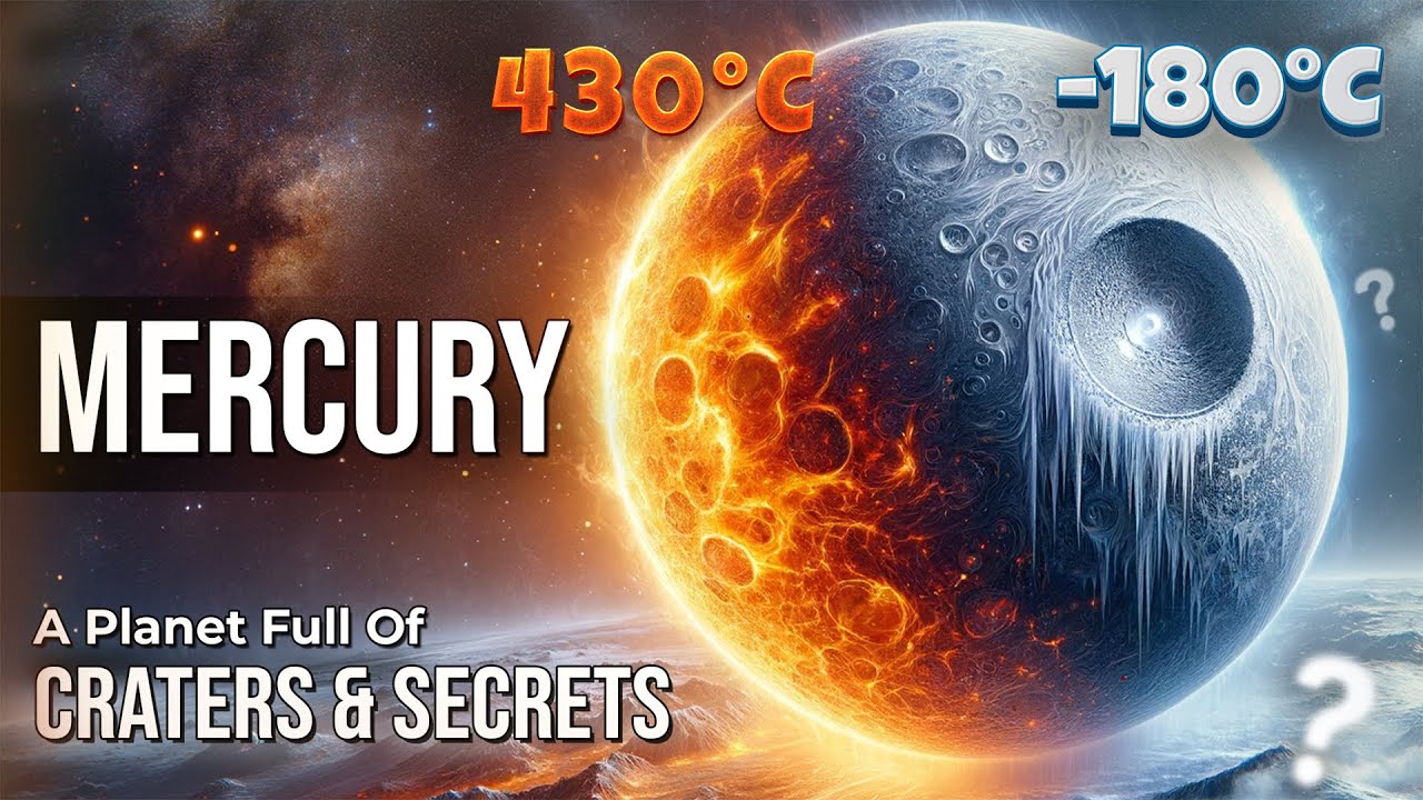 Planet Mercury Explained in 3 Minutes | Our Solar System's Planets ...