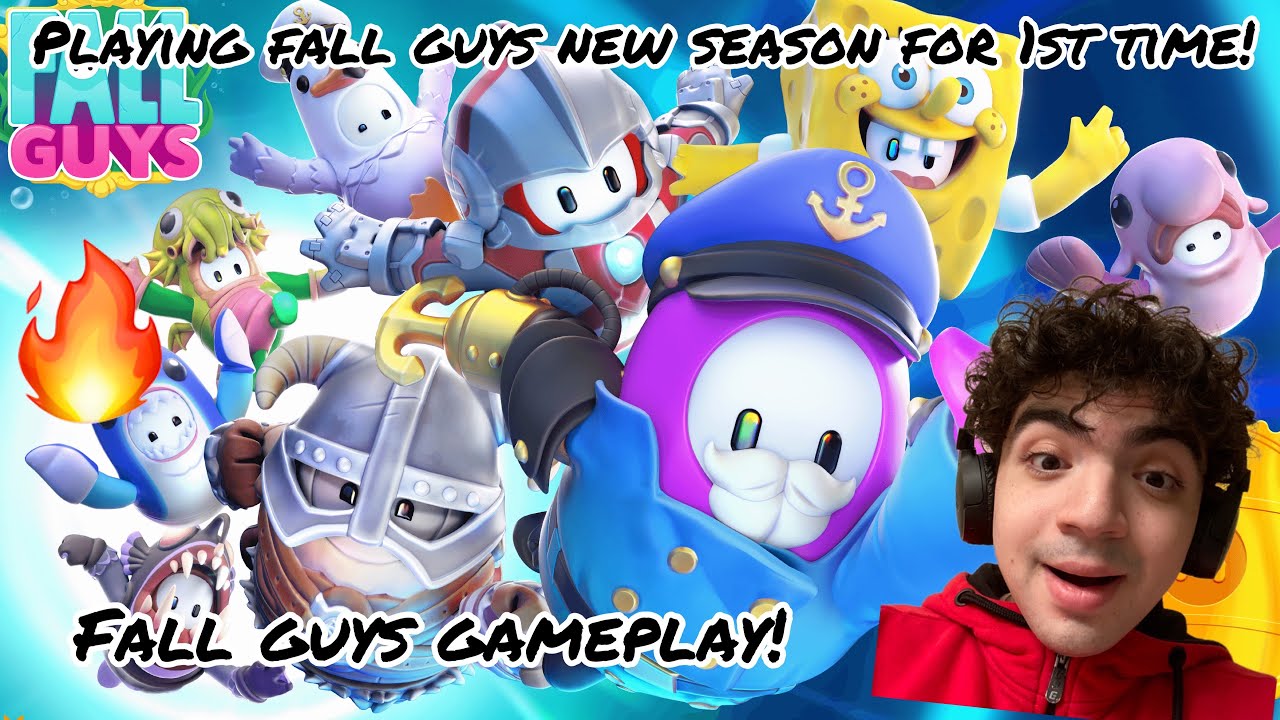 PLAYING FALL GUYS NEW SEASON FOR THE FIRST TIME! (IM THE BEST FALL GUYS ...