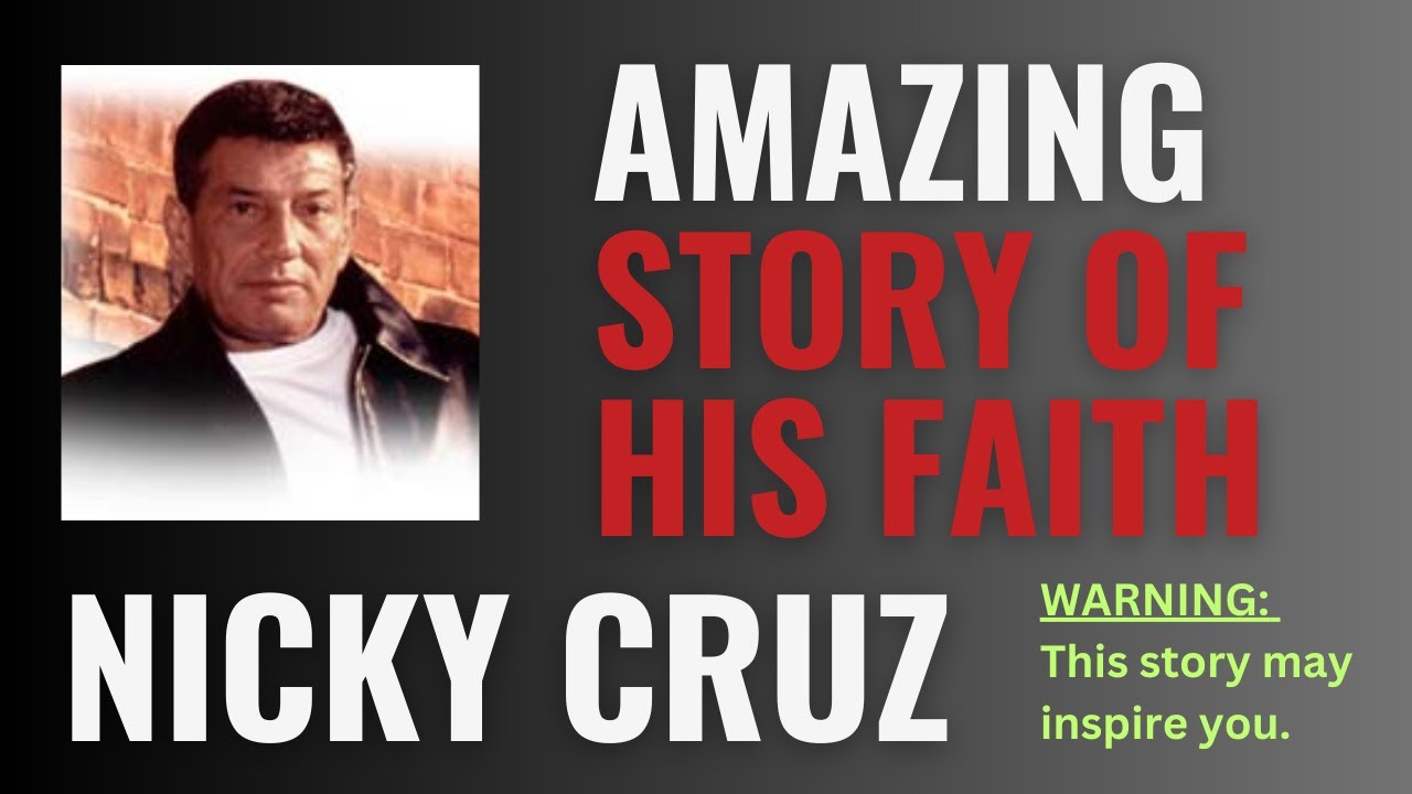 Gang Leader Abused As a Child Saved by The Blood of Jesus | Nicky Cruz ...