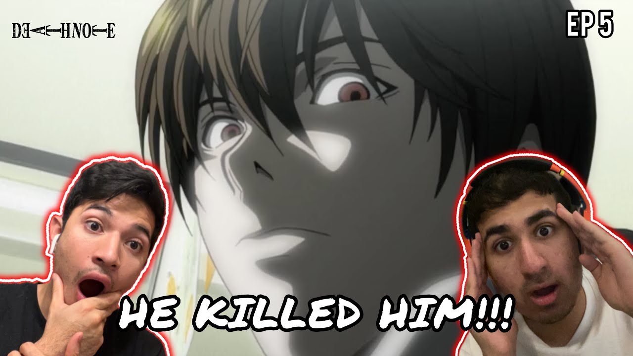 LIGHT USED HIM!!! | DEATH NOTE EPISODE 5 REACTION - YouTube