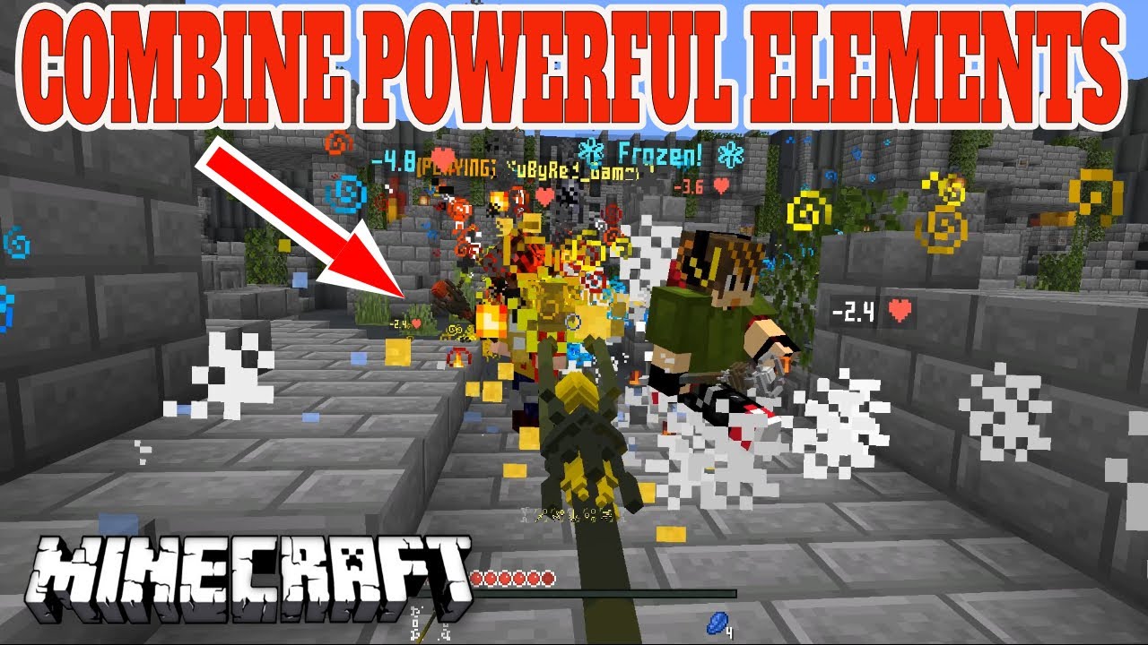 "Battle of the Elements in Minecraft" - YouTube