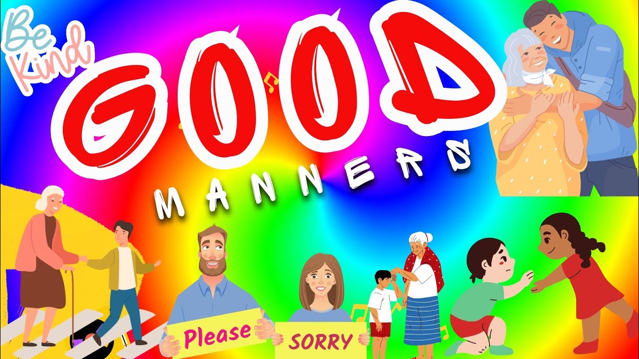 Good Manners for kids | Animated Video For kids | Best and fun way to ...