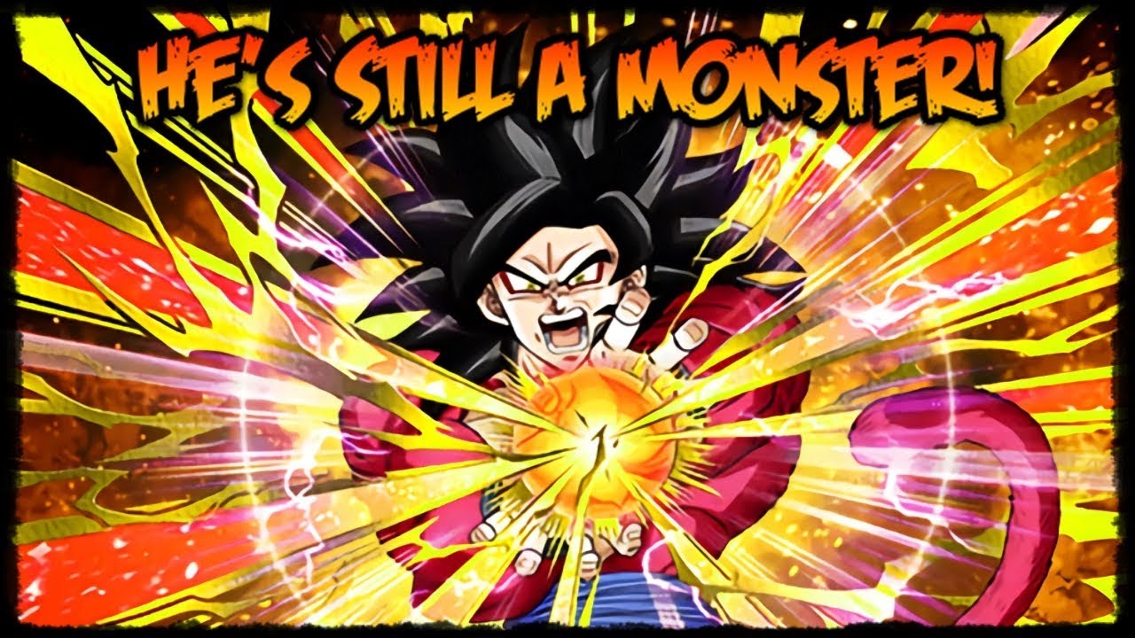 Rainbow Str Ssj4 Goku Attack Stat Showcase! On Pure Saiyans Team. [Dbz ...