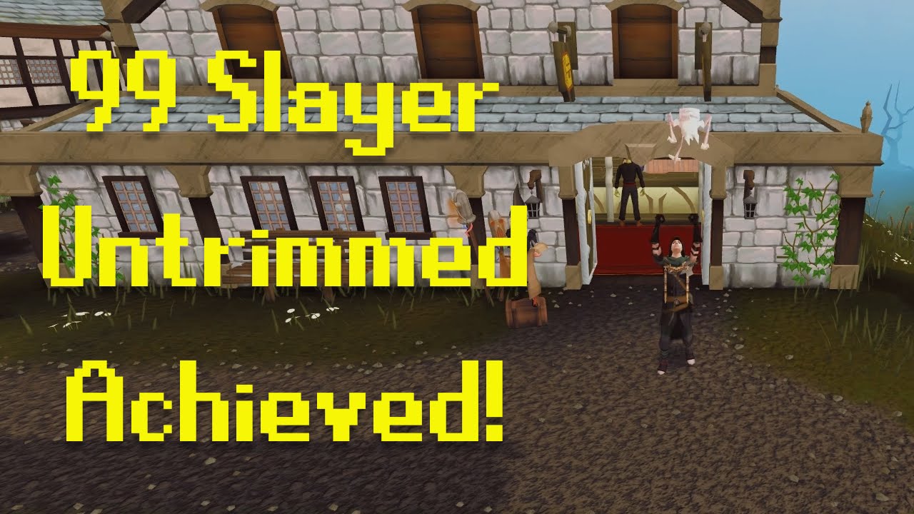 RuneScape - 99 Slayer Untrimmed Achieved! - YouTube