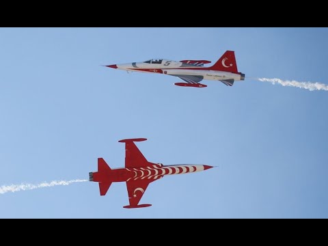 TÜRK YILDIZLARI ESKİŞEHİR'DE UÇTU! Sivrihisar Hava Gösterileri 2023 - Sivrihisar Airshow