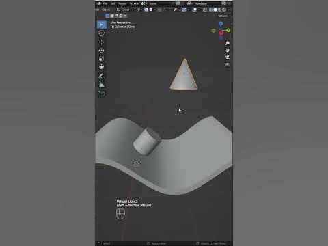 Using Snap Tool to Align Object to Faces - Blender Tutorial - YouTube