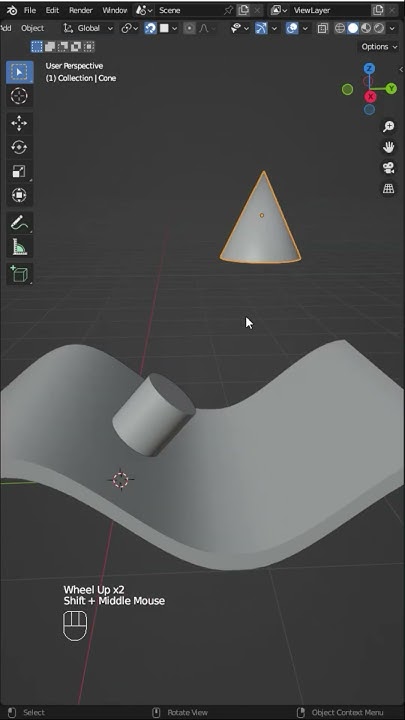Using Snap Tool to Align Object to Faces - Blender Tutorial - YouTube