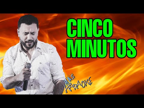 CINCO MINUTOS de La Konga 🎤 Karaoke Instrumental con letra (Cuarteto argentino)