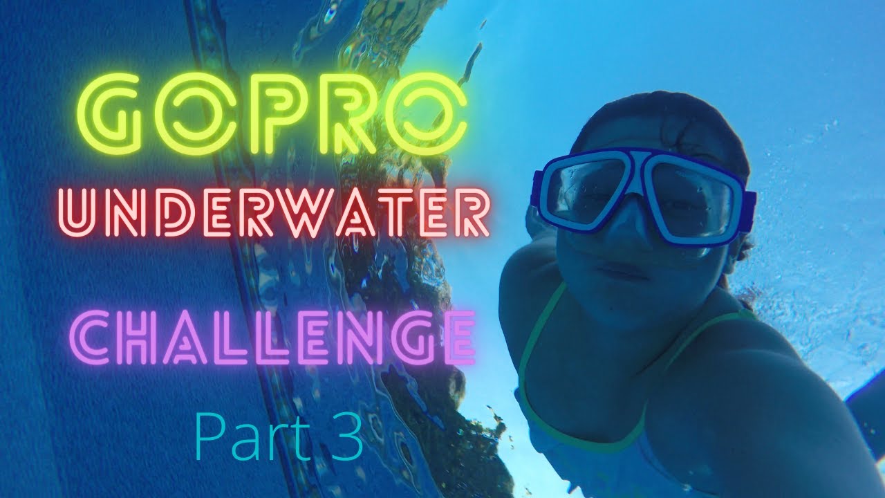 GoPro Underwater Pool Challenge Part 3 - YouTube