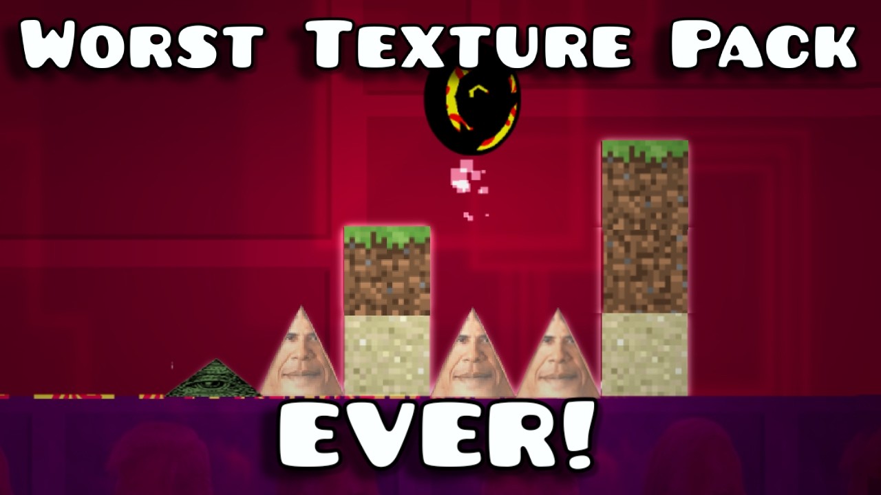 I Created The WORST Texture Pack In GD! - YouTube