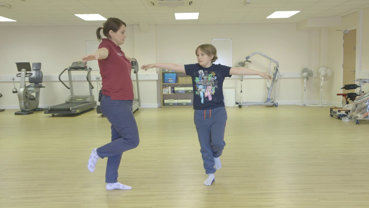 Basic balance exercise - YouTube