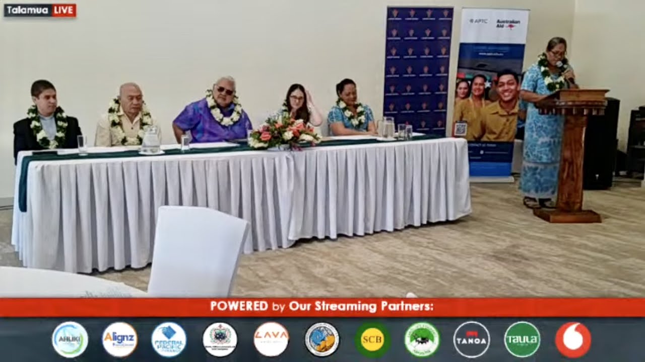 Memorandum of Agreement Signing APTC | Lakapi Samoa: Wednesday 26 July ...