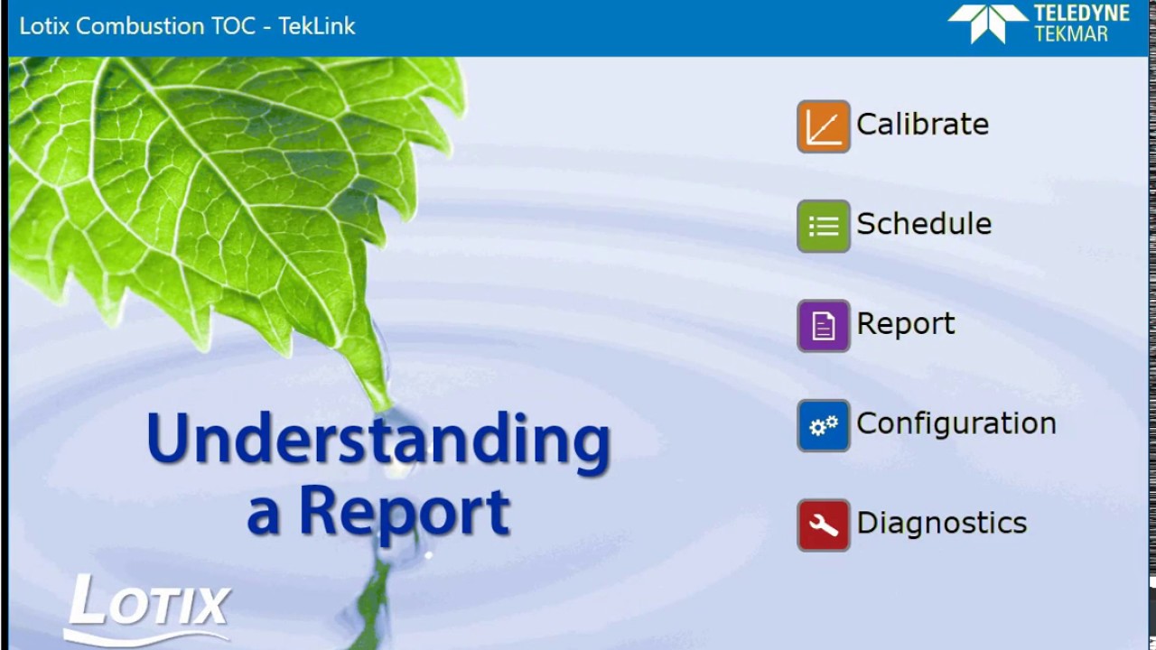 Understanding a Report - YouTube