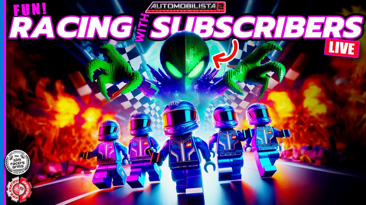 🔴 Taking On Alien Subscriber Racers The Sim Pub™ - YouTube