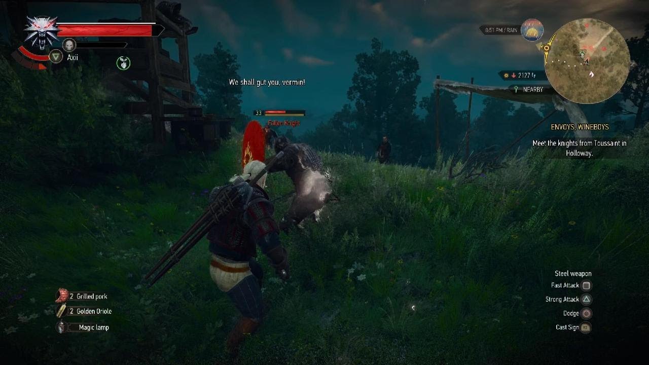 The Witcher 3: Wild Hunt order of the flaming rose gauntlets diagram ...