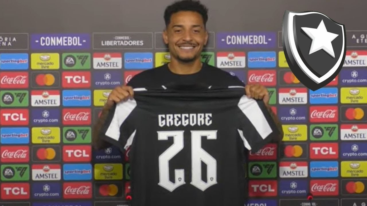 🚨🚨🚨COLETIVA APRESENTAÇÃO / GREGORE NO BOTAFGOGO - YouTube