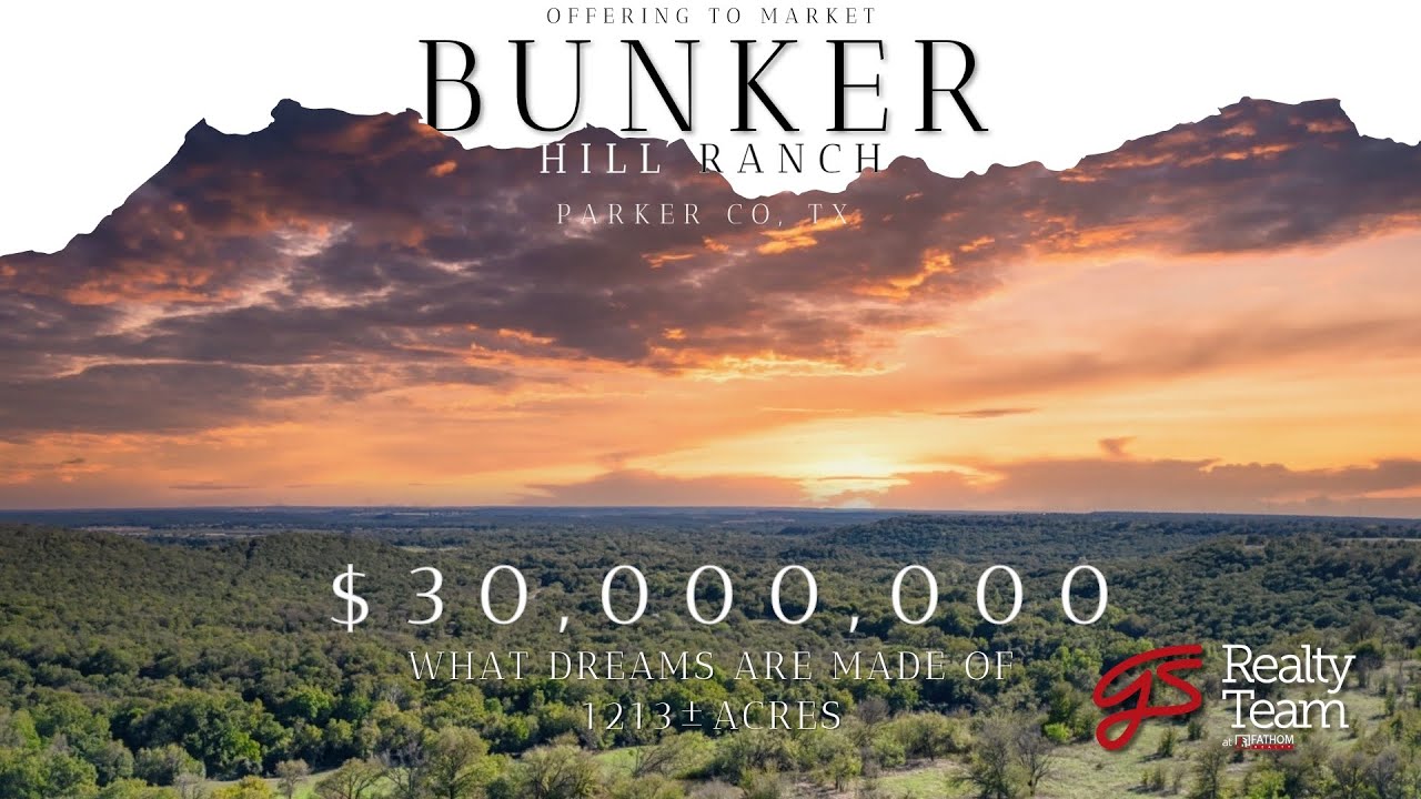 Stunning $30,000,000 Texas Ranch for Sale | 1213 Acres in Parker Co ...
