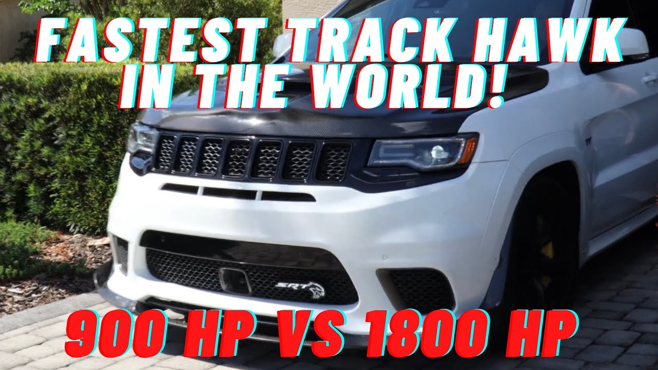 900 HP Jeep tries taking on 1800 HP Srt Track Hawk in insane runs ...