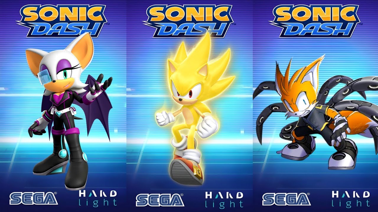 Elite Agent Rouge 🆚 Super Sonic 🆚 Tails Nine vs All Bosses Zazz Eggman ...