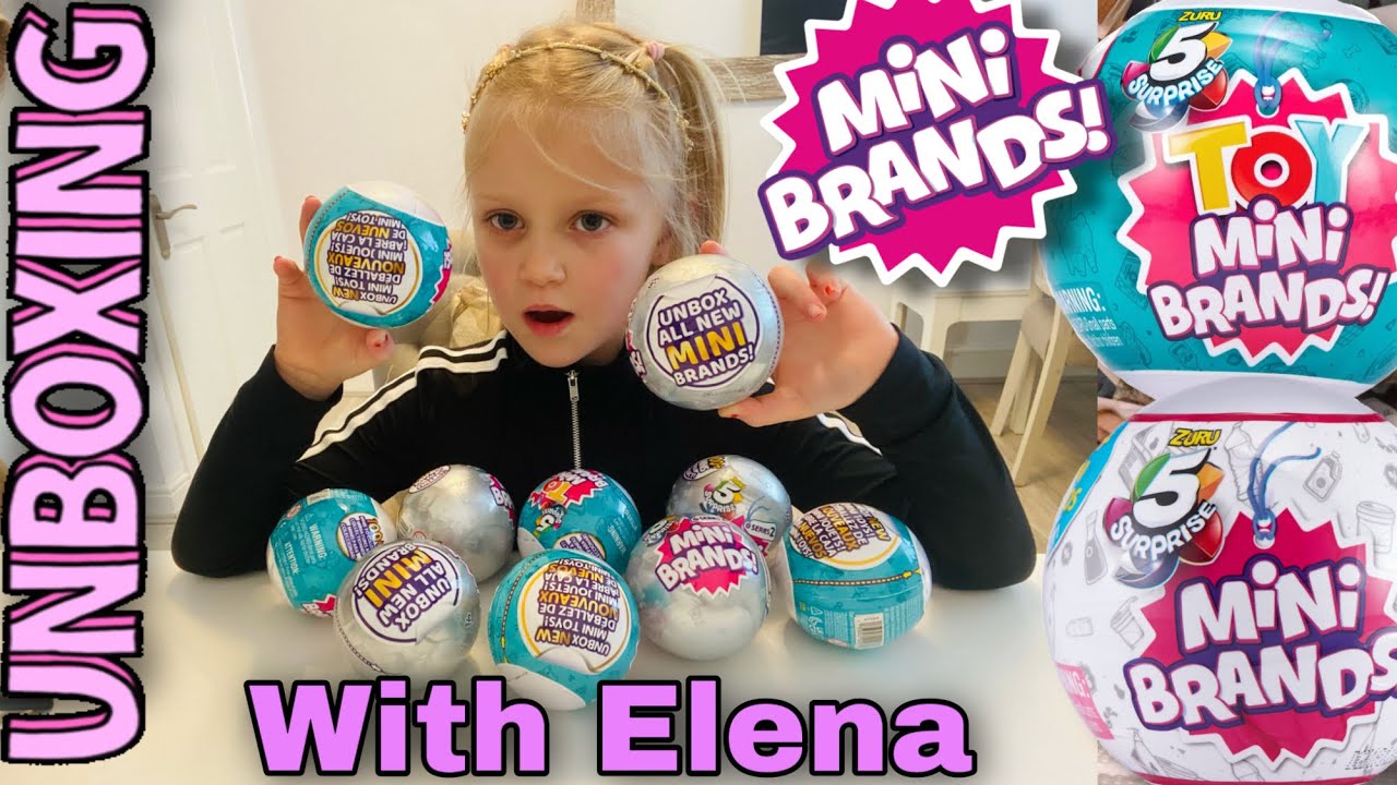 Unboxing mini brands!! Series 1 and series 2 - YouTube