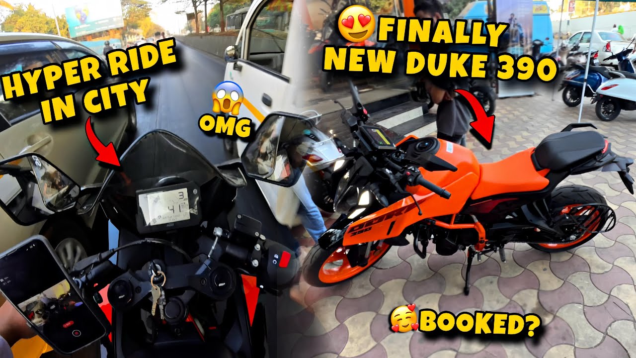 Finally New Duke 390😍 || Hyper Ride || Vlog 31 - YouTube