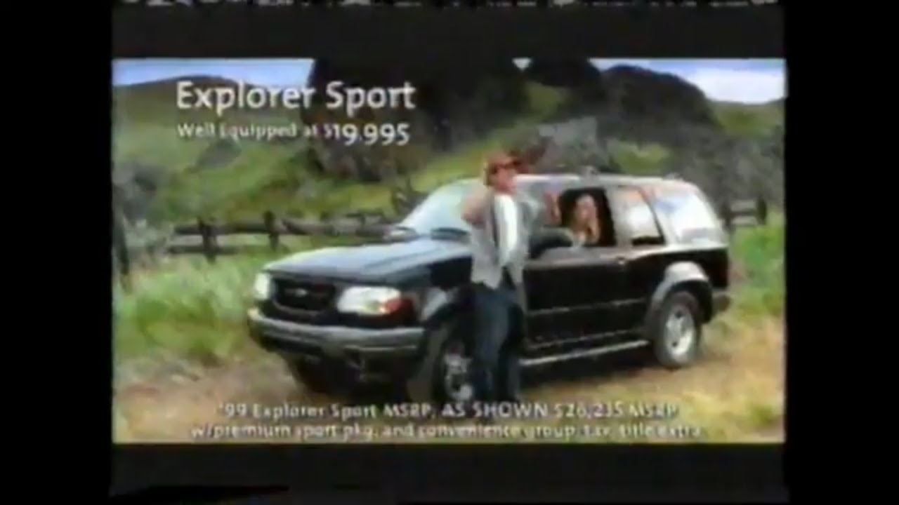 Ford Explorer Sport Commercial (1999) - YouTube