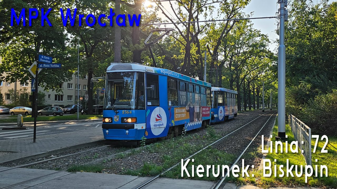 [🇵🇱PL] TIMELAPSE: MPK Wrocław - Linia: [🚋72] - YouTube