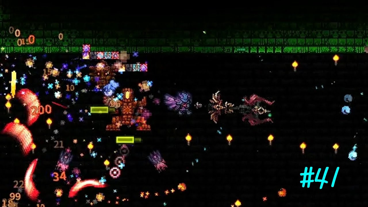 플레이어보다 쪼끔 더 큰 골렘 [ Terraria #41 ] - YouTube