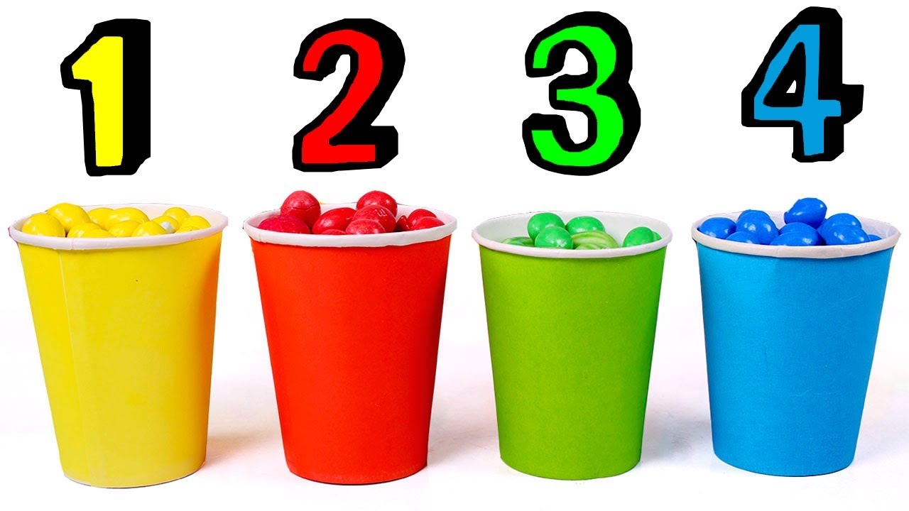 Vasos de colores con sorpresas 🌈🎊 Juguetes para niños - YouTube