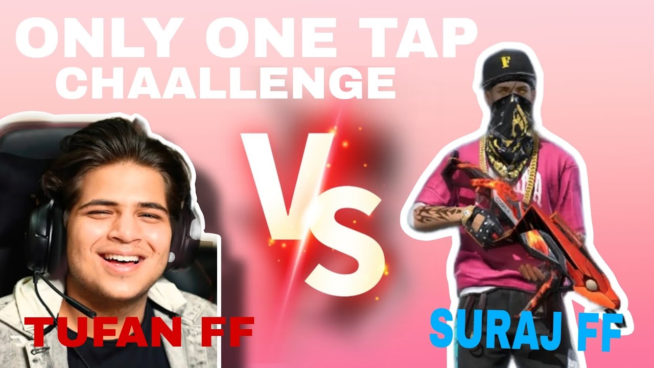ONLY ONE TAP CHALLENGE ☠️ TUFAN FF KO 😈CUSATOM FULL VIDEO @TotalGaming093@TUFANFF99 @DesiArmyy ...