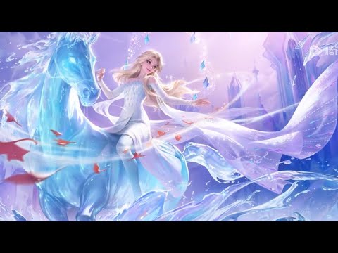 Honor of Kings x Frozen | Lady Zhen " Elsa " skin review - YouTube
