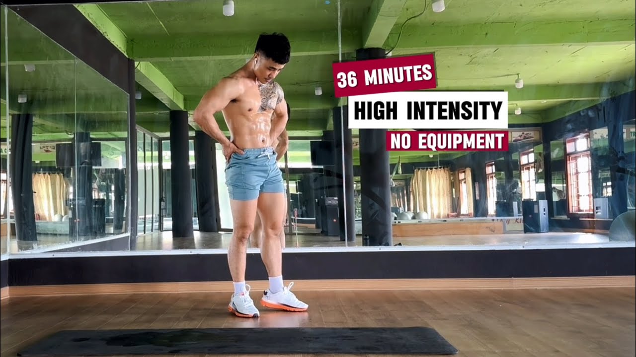 36 MIN FULL BODY HIGH INTENSITY WORKOUT - Burn Lots Of Calories / No ...