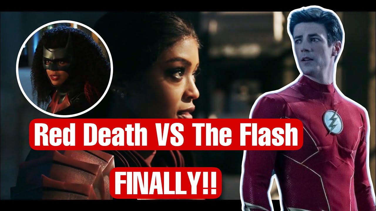 THE FLASH vs RED DEATH!! The showdown finally happens, The Flash s9x05 ...