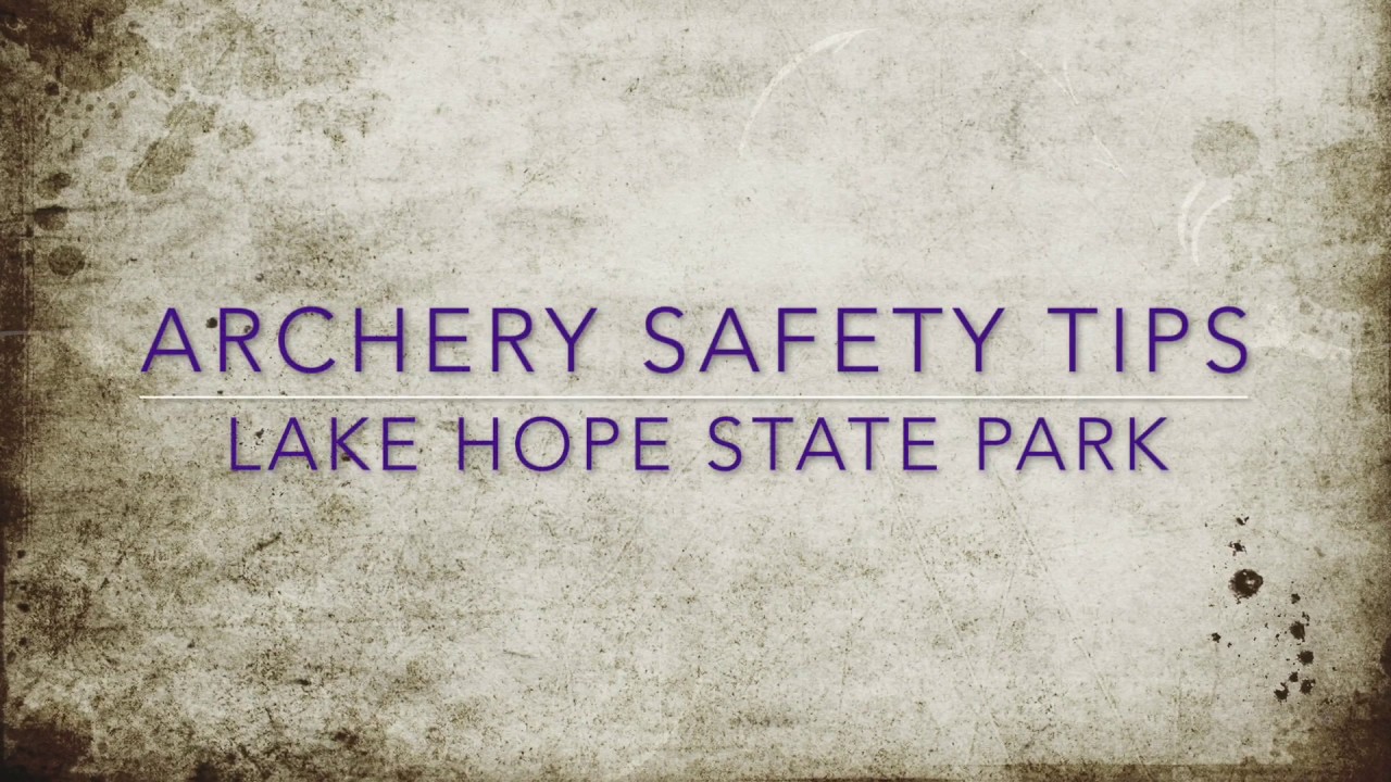 Archery Safety Tips - YouTube