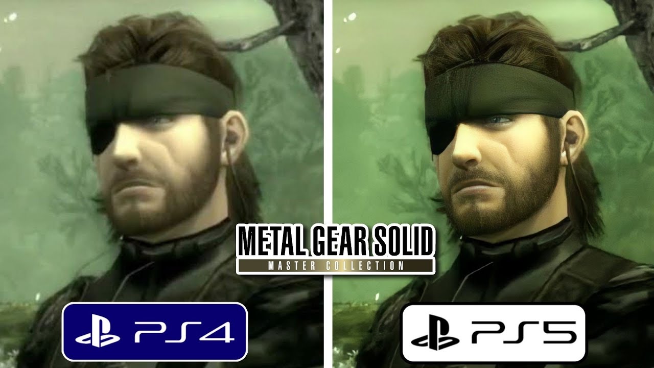 Metal Gear Solid Master Collection Vol 1 PS4 vs PS5 Graphics Comparison ...
