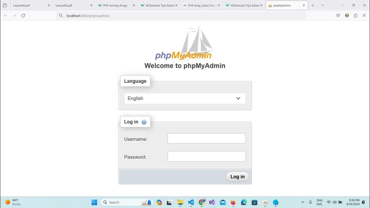 RoomC102 | Web Application | PHP Array and Create Connection to MySQL Server | Week6 - YouTube
