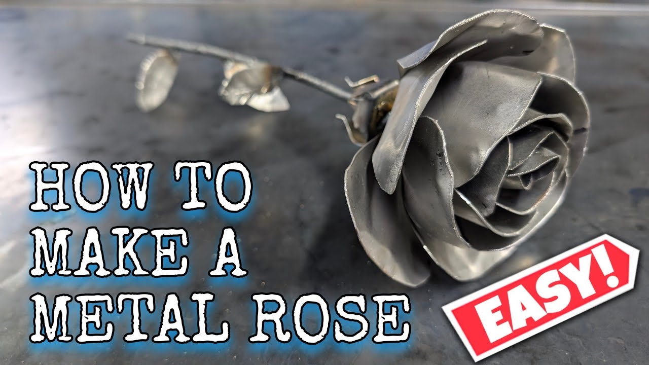 How To Make A Metal Rose Rose Blanks – Front Step Forge