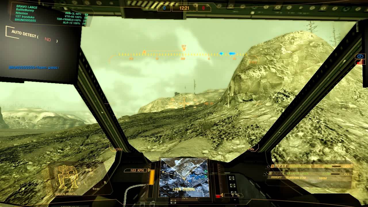 MWO Raven-3L Training (part-11) "Random matches" - YouTube