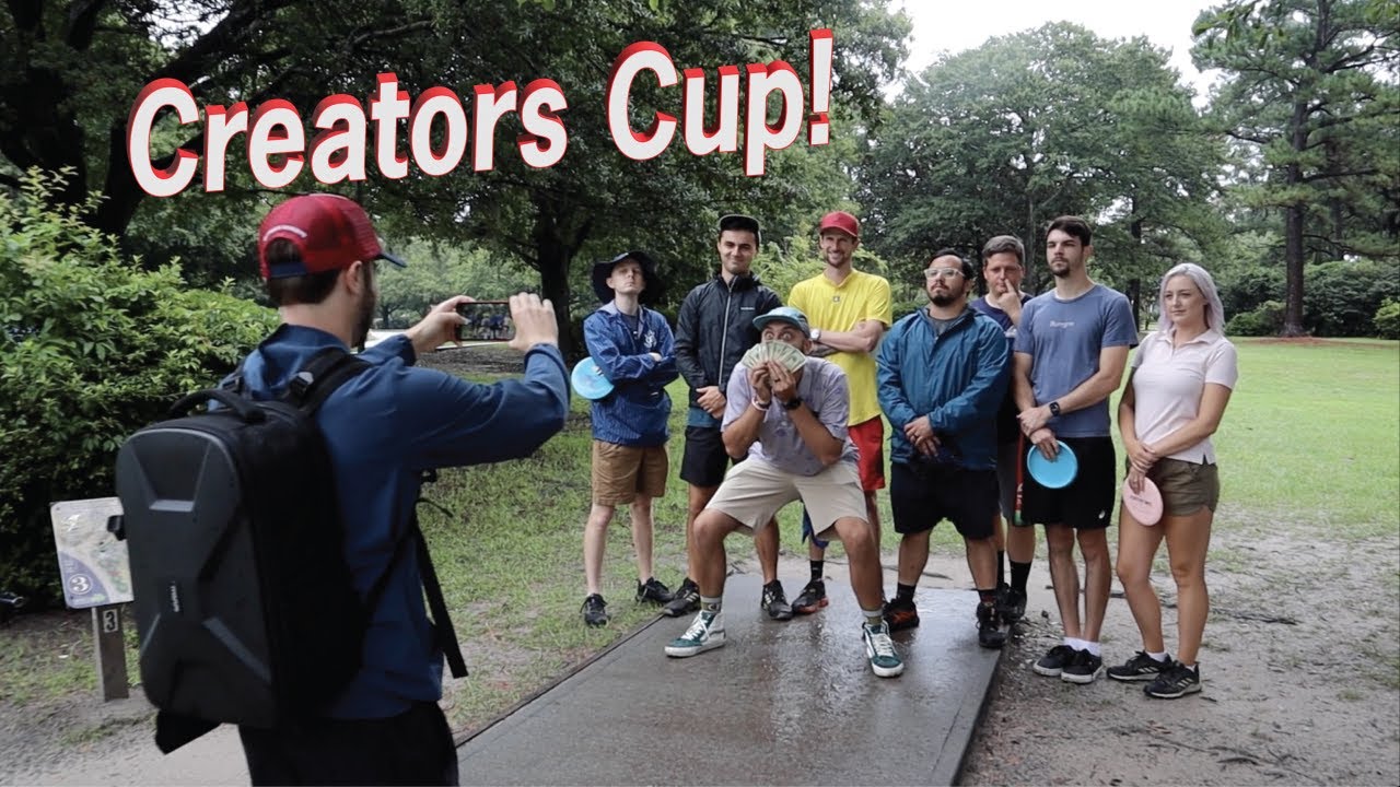 Competing in the first ever Disc Golf Creator's Cup! - YouTube