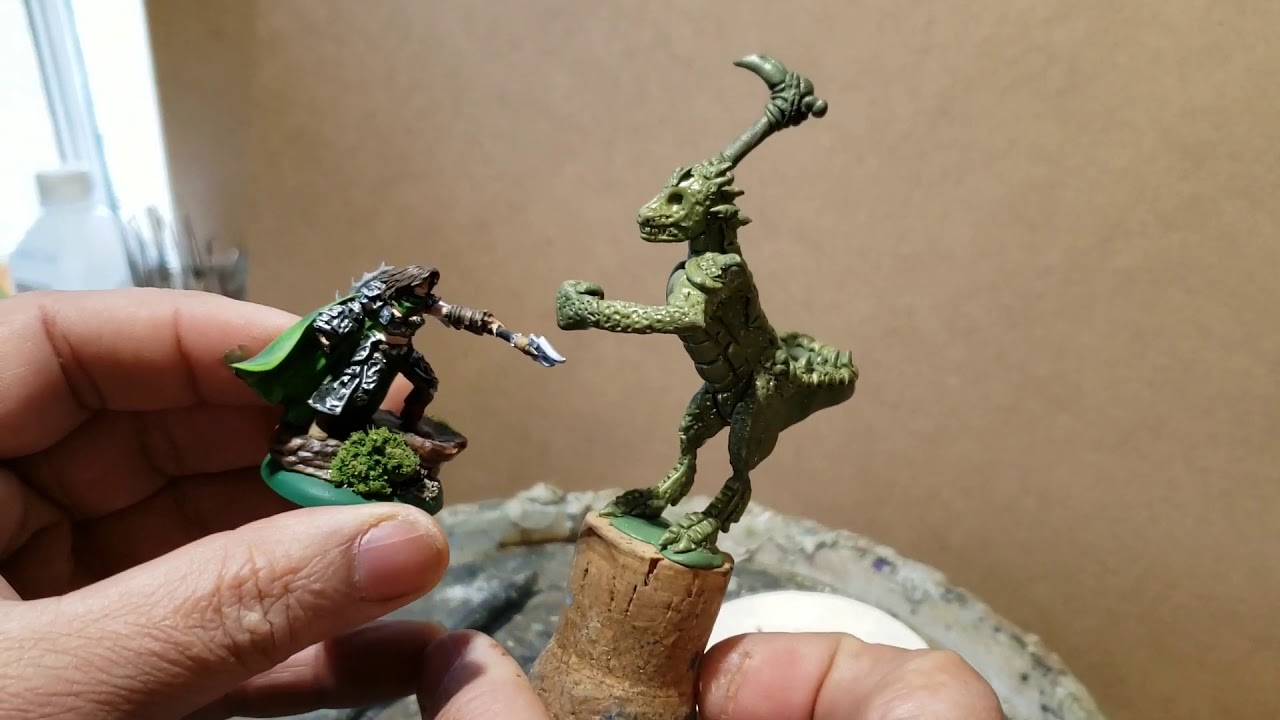 Making a fantasy figure with green stuff and polymer clay - YouTube