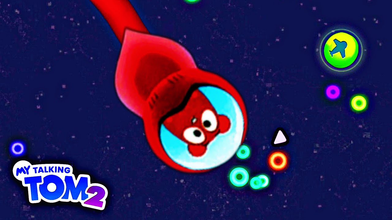 My Talking Tom 2 Space Trails #mytalkingtom2 #snakegame #gameplay 😼🐍🚀 ...