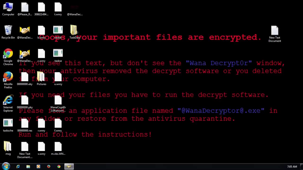 How Can I Solve Ransomware Wanna Cry Youtube