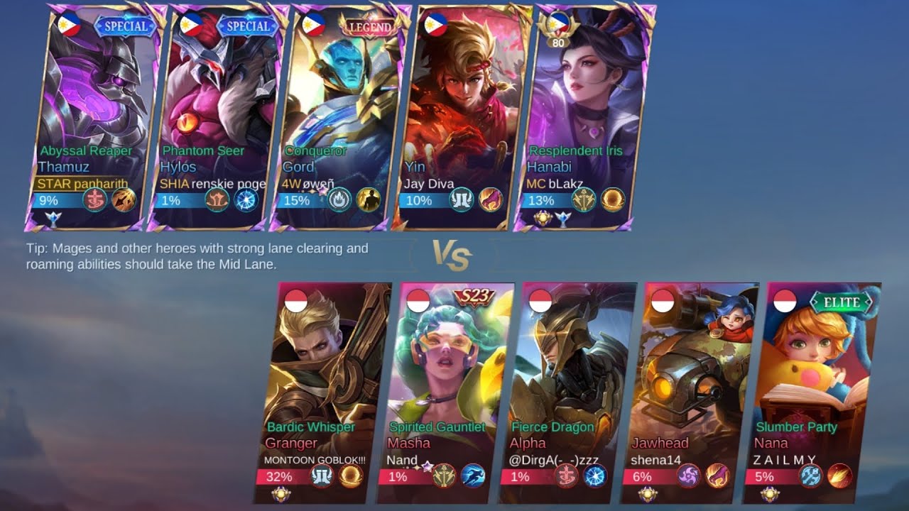 Played Conquest of dawn|MOBILE LEGENDS - YouTube