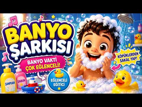 Banyo Vakti Geldi! 🛁 | Çocuklar İçin Banyo Şarkısı | Eğlenceli Çocuk Şarkıları
