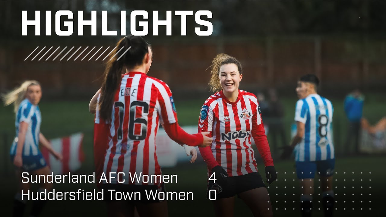 Into The Next Round | SAFC Women 4 - 0 Huddersfield Town Women | Adobe ...