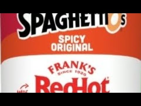 Frank's Red Hot Spaghettio's - YouTube