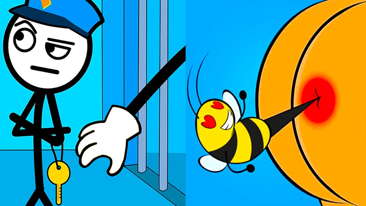 Help Me Tricky Story vs Thief Puzzle 😱🤝🤗😱 Hard Levels Challenge ...