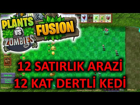 PvZ Fusion - Çok küçükmüş yav (Mücadele: Mini Oyun: 10-12) [Türkçe]